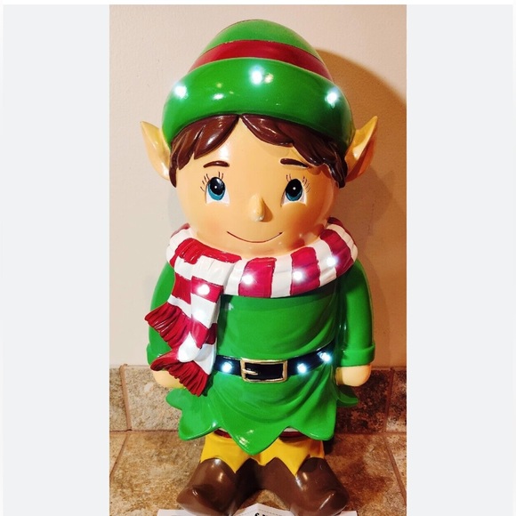 Holiday | Elf Indooroutdoor Lighted Holiday Statue | Poshmark